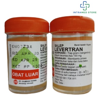 Jual Salep Levertran/Cito Pot isi 15 gr - Obat Luka Dan Luka Bakar ...