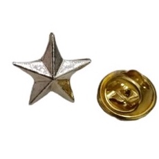 Jual Pin Bintang Pangkat Original Best Seller TNI Polri polisi SILVER ...