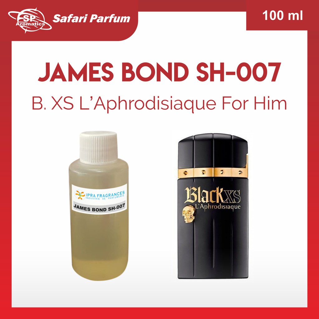 Jual Parfum Ipra Fragrances B. XS L'Aphrodisiaque For Him | James Bond ...