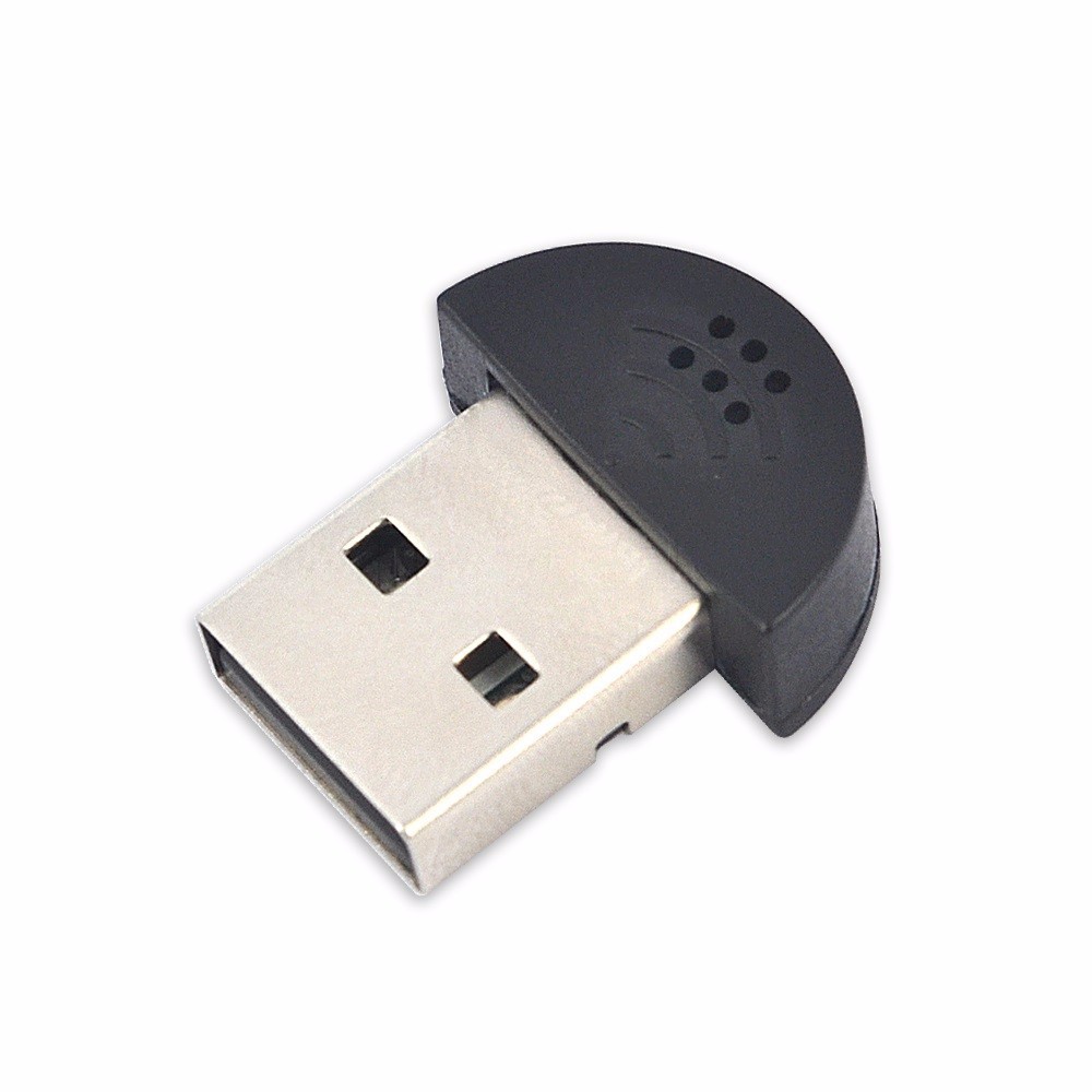 U01 Super Mini Microphone USB Mic Untuk PC Laptop Mikrofon Komputer ...