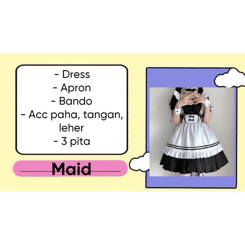 Jual Rental Maid costum | Shopee Indonesia