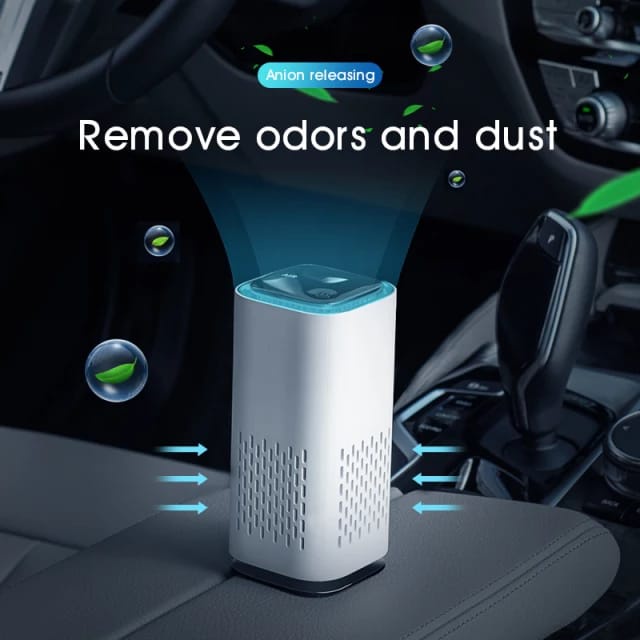 Jual Air Purifier Mobil Kendaraan Mini Ruangan kecil dengan HEPA Filter ...