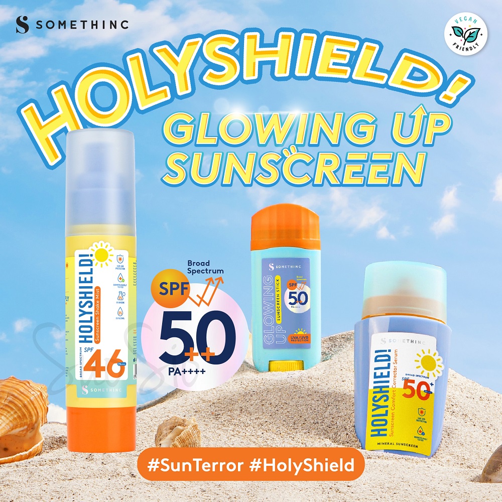 Jual Somethinc Glowing Up Sunstick Sunscreen Stick Holyshield ...