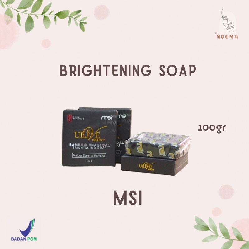 Jual MSI Sabun Bamboo Charcoal (Member Resmi) Indonesia|Shopee Indonesia