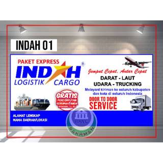 Jual SPANDUK/BANNER | AGEN INDAH CARGO LOGISTIK | UKURAN 2MX1M ...