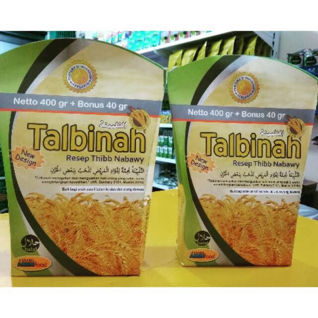 Jual Talbinah Resep Thibb Nabawy 400gr + 40gr Tepung Gandum Original ...