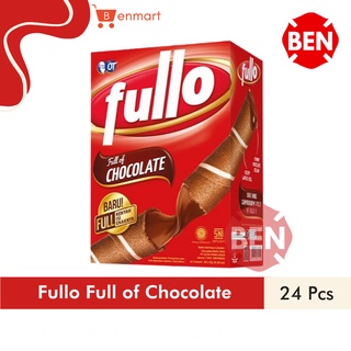 Jual Fullo Full of Chocolate 1 Pak Box 24 Pcs - Wafer Roll Coklat ...