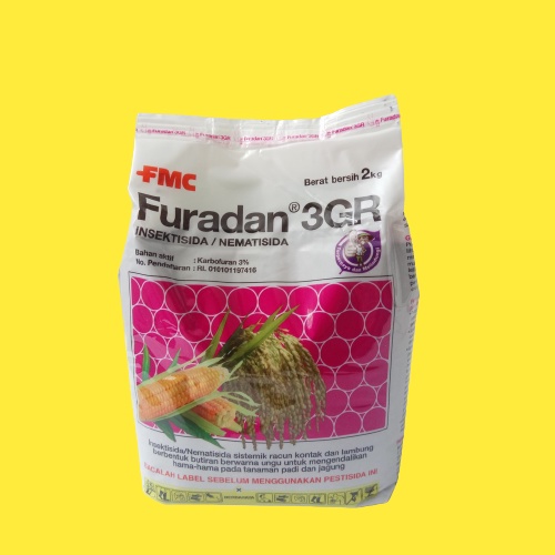 Jual FURADAN 3GR Kemasan Pabrik 2 Kg Insektisida Nematisida Pengendali ...