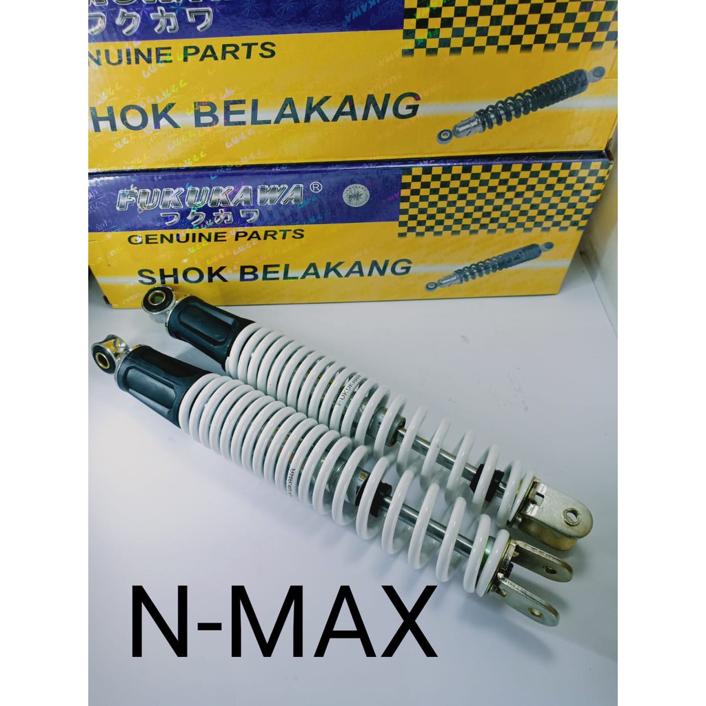 Jual Shockbreaker Yamaha Nmax Fukukawa Shockbreker Belakang Putih ...
