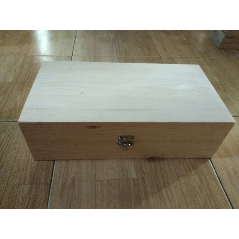 Jual box jati Belanda ukuran dalam 25x12x4 | Shopee Indonesia