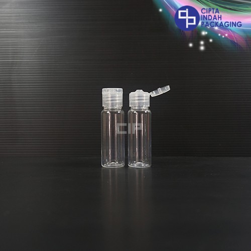 Jual Botol Fliptop 20 ml Natural - Tutup Natural | Shopee Indonesia