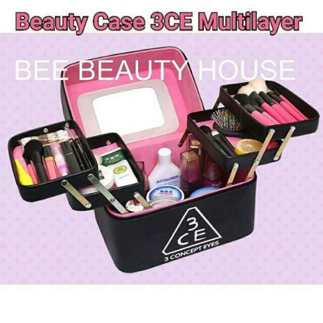 Jual BEAUTY CASE Koper makeup Kotak kosmetik 3concepteyes 3CE ...