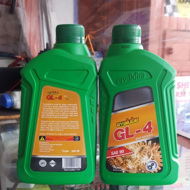 Jual Oli Gear Evalube SAE 90 GL-4. Botol 1Liter. Oli Transmisi oli Gardan | Shopee Indonesia