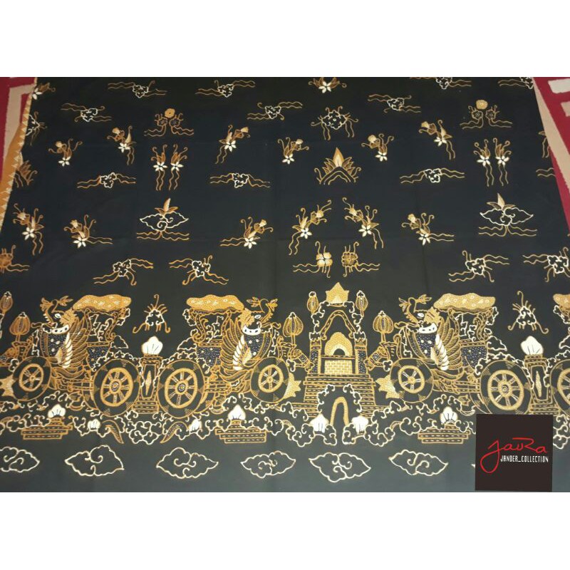 Jual kain batik tulis mega mendung kereta kencana(batik tulis premium ...