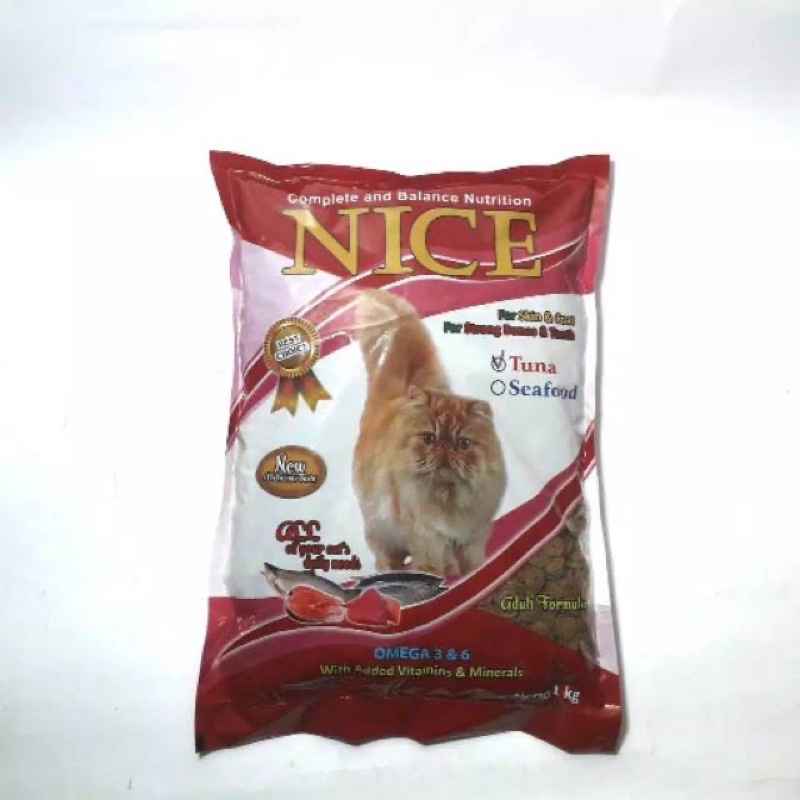 Jual MAKANAN KUCING NICE ISI 1kg | Shopee Indonesia