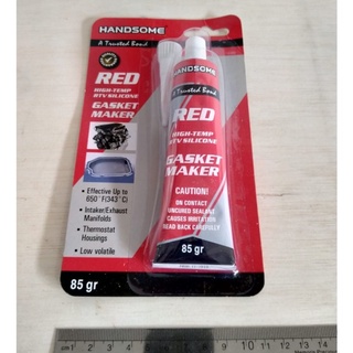 Jual red lem gasket merah silicone/SEALANT TUBE RED TAHAN PANAS/LEM ...