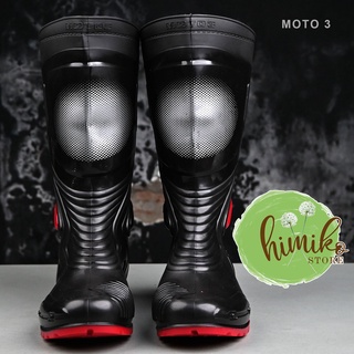 Jual Sepatu Riding Biker Motor Panjang AP Boots Moto 3 | Shopee Indonesia