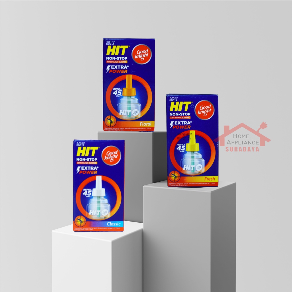 Jual Refill Hit Non Stop Set Good Knight 8.09 LV 35ml ( Tahan 45 Hari ...