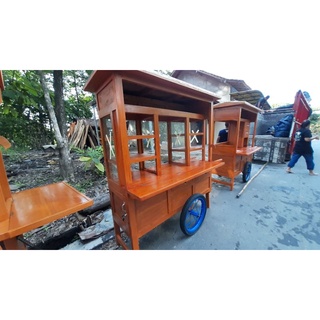 Jual Gerobak gado-gado / gerobak tahu kupat / gerobak lotek / geronak ...