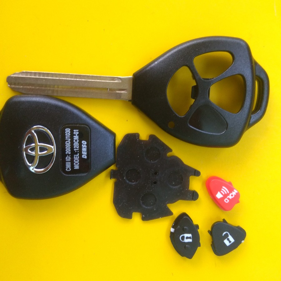 Jual Casing Bahan Kunci Remote Toyota Kijang Innova Fortuner Altis ...
