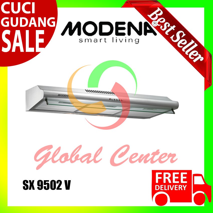 Jual Penyedot Asap Cooker Hood Modena SX 9502 V | Shopee Indonesia