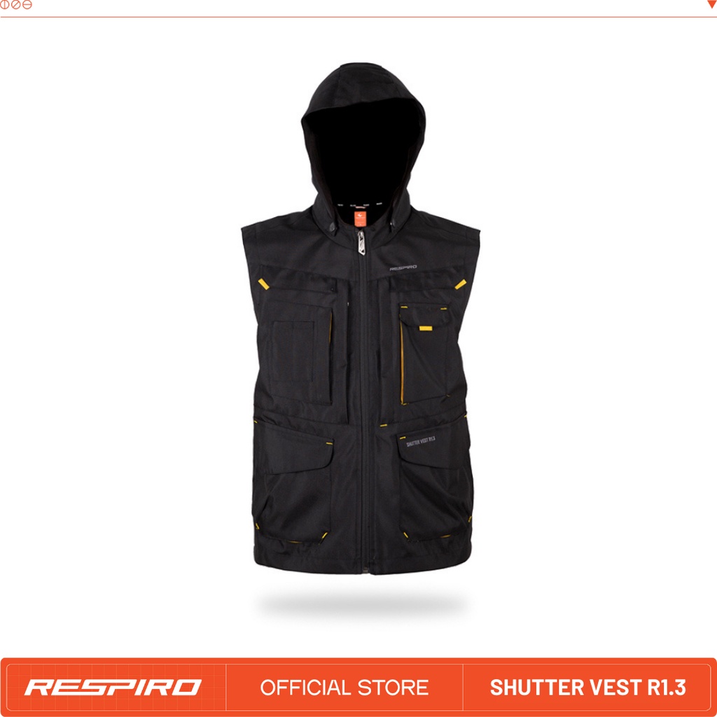 Jual Rompi Respiro Shutter Vest R1 | Rompi Motor Anti Angin (Windproof ...