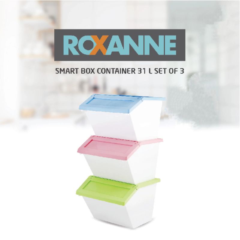 Jual Box Kontainer Baju Serbaguna Plastik Jumbo 31 L susun Container ...