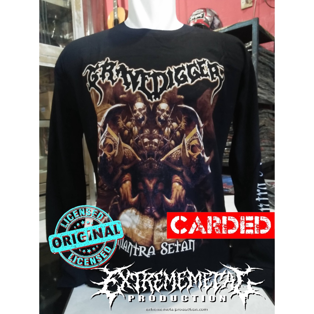 Jual kaos metal lengan panjang GRAVE DIGGER / ORIGINAL kaos black metal ... Jual kaos metal lengan panjang GRAVE DIGGER / ORIGINAL kaos black metal ...