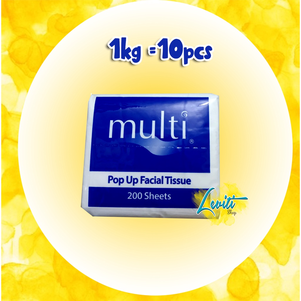 Jual Multi Tissue Facial Pop Up 200sheet (MPH MU)/Tisu Multi 200sheet ...