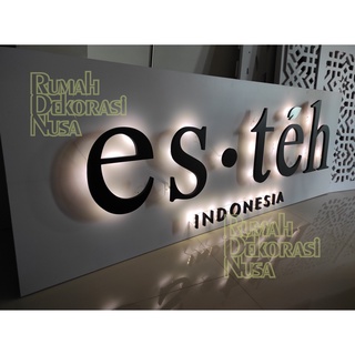 Jual 50cm, HURUF TIMBUL / PAPAN NAMA TOKO / NAMA PERUSAHAAN /PLANG NAMA JALAN / PLANG TOKO ...