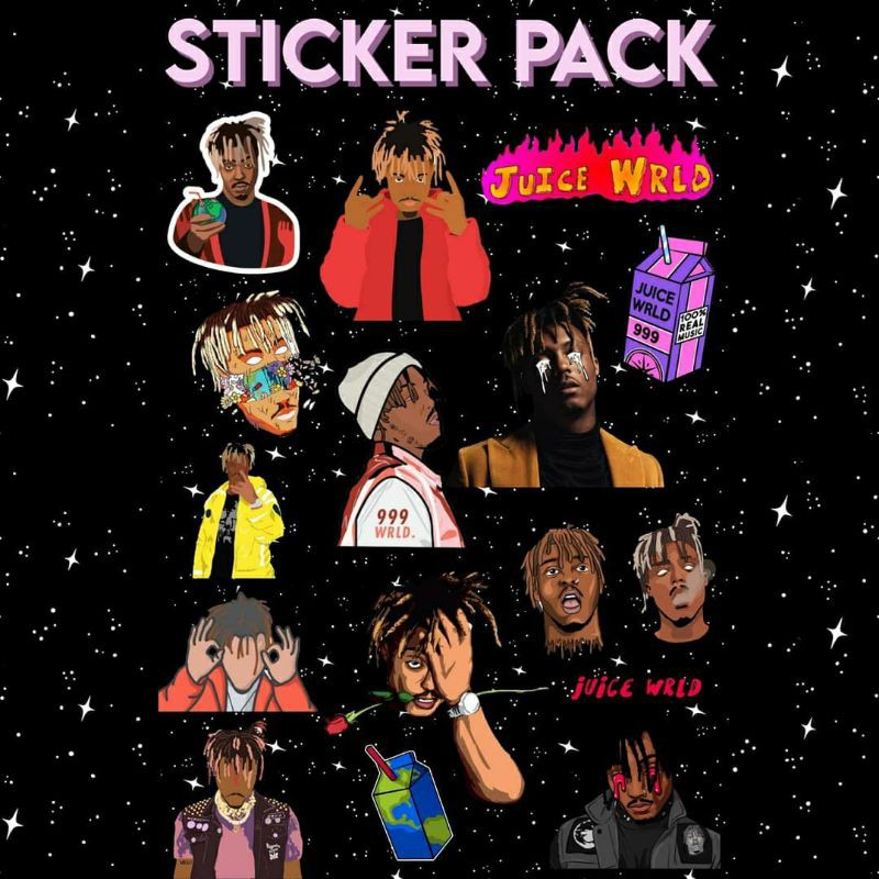 Jual Juice WRLD Sticker Pack | Shopee Indonesia