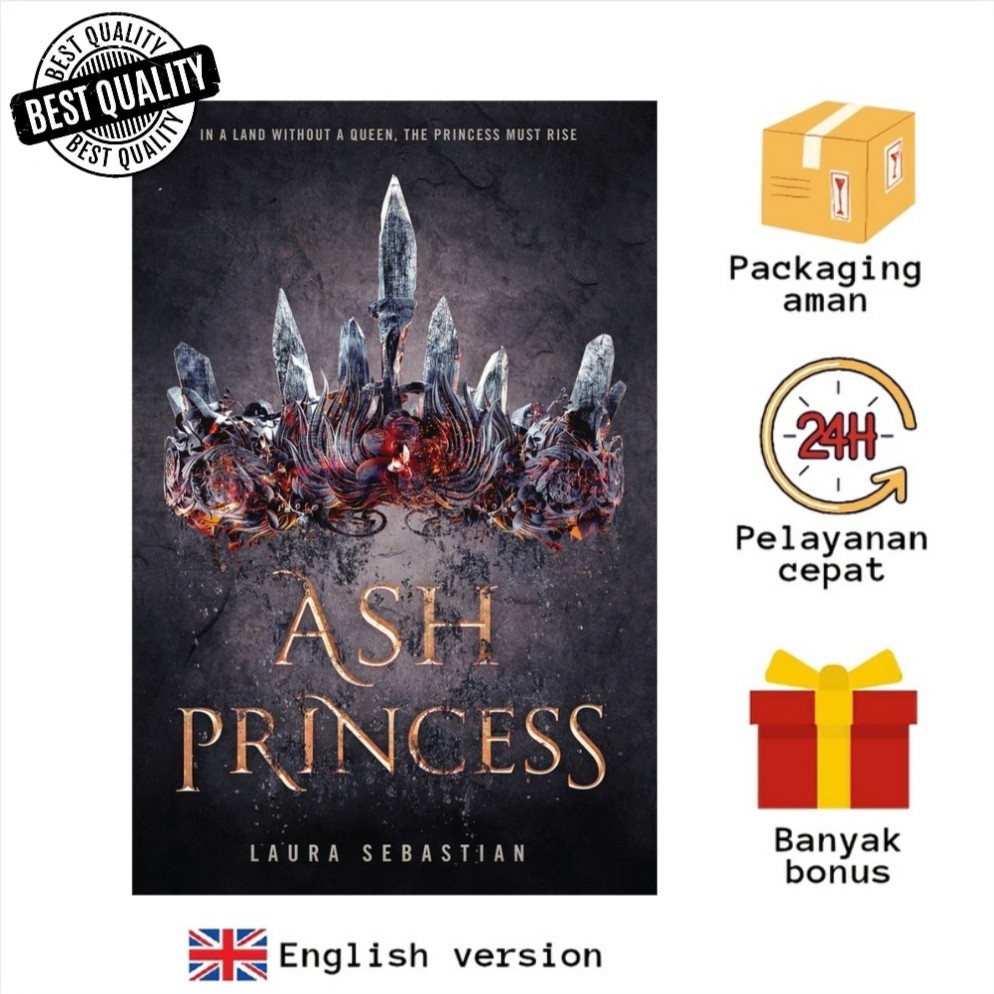 Jual Ash Princess (Ash Princess Trilogy #1) by Sebastian Laura | Shopee ...