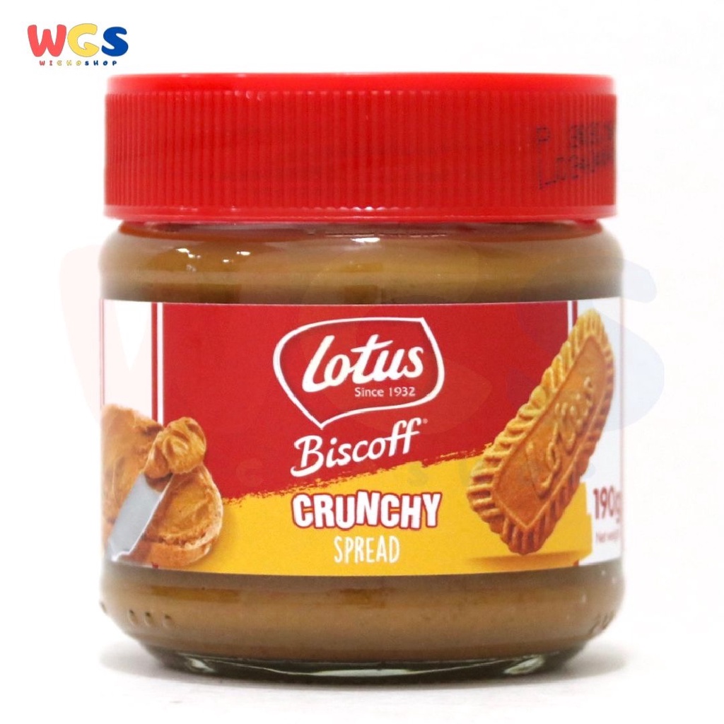 Jual Selai Lotus Biscoff Spread Crunchy 190G | Shopee Indonesia