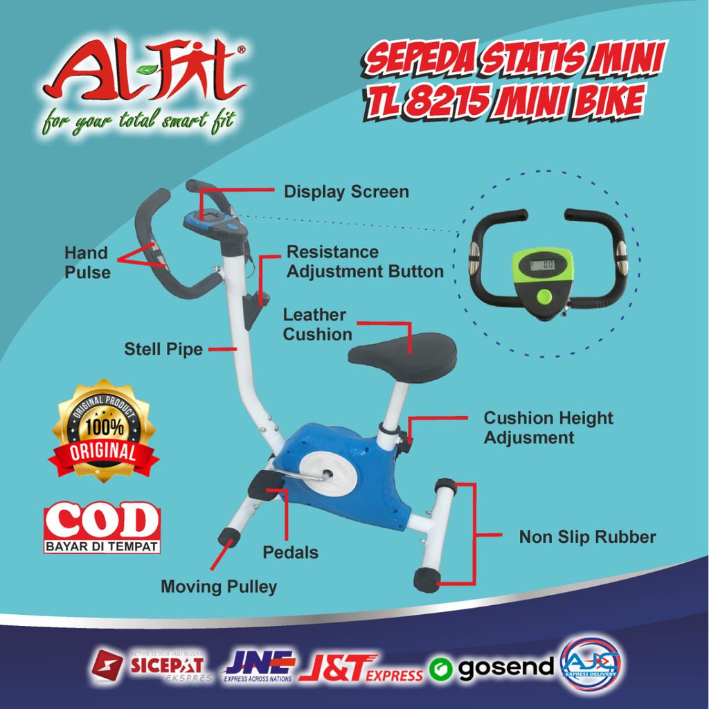 Jual Sepedah Statis Speda statis Mini Bike TL 8215 Alat Fitnes Sepeda ...