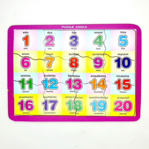 Jual Puzzle Angka Untuk Anak | Shopee Indonesia