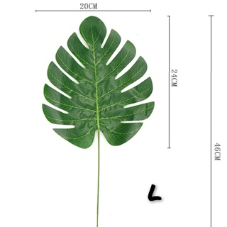 Jual Setangkai Daun Monstera Deliciosa Besar Hias Artificial Leaf ...