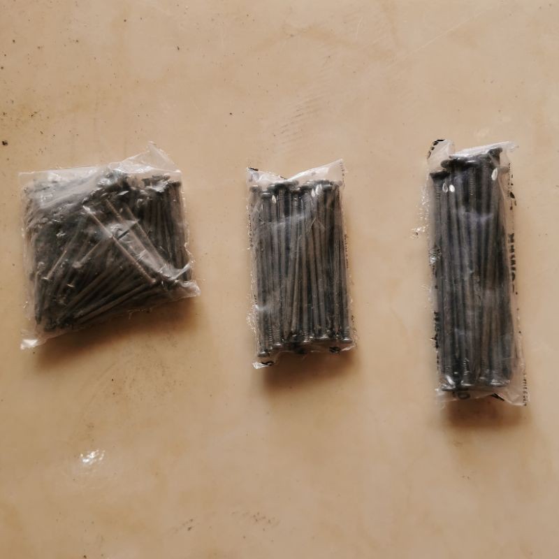 Jual Paku Ukuran Panjang 4cm, 5cm, 7cm, 10cm 1/2kg Ready Bandung ...