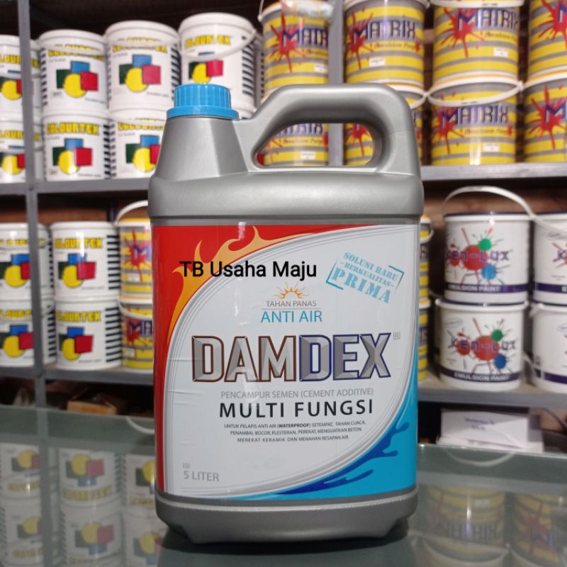 Jual Damdex Obat Cor Pengeras Beton Anti Bocor Waterproof Multifungsi 5 ...