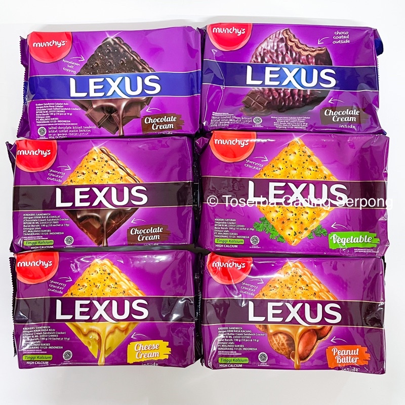 Jual Munchy's Lexus Biscuit isi 10 sachet | Shopee Indonesia