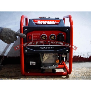 Jual Mesin Genset Las Motoyama MWG 160A+ Welding Generator (1000 Watt ...