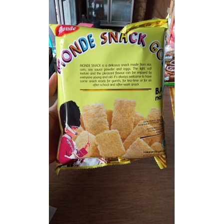 Jual Monde Snack Gold 60gr (1 pcs) Indonesia|Shopee Indonesia