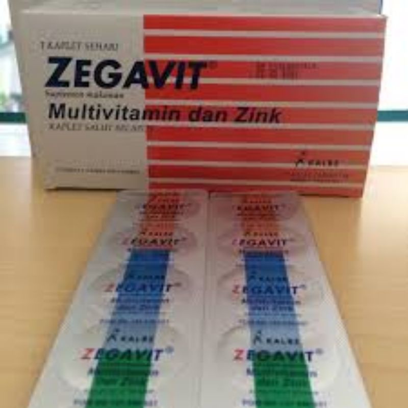 Jual zegavit 1 dus 50 tablet | Shopee Indonesia