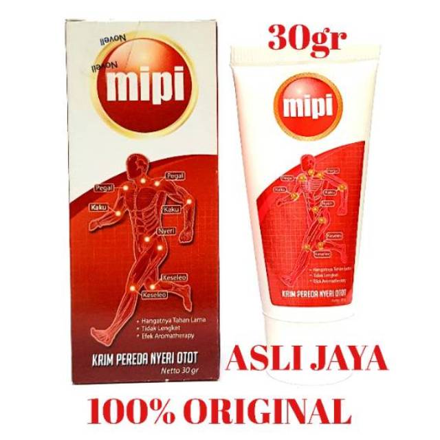 Jual Mipi Cream - Krim Pereda Nyeri Otot (30gr) | Shopee Indonesia