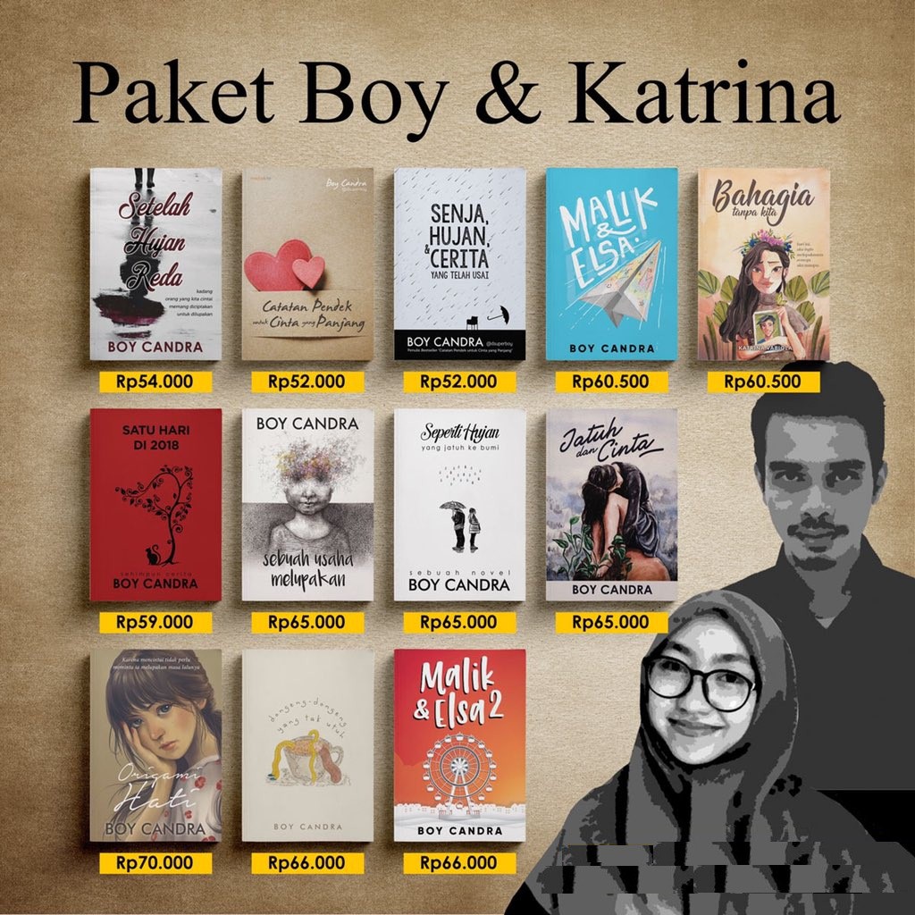 Jual Terlengkap !!! Novel Boy Chandra : Seperti Hujan yang Jatuh ke ...