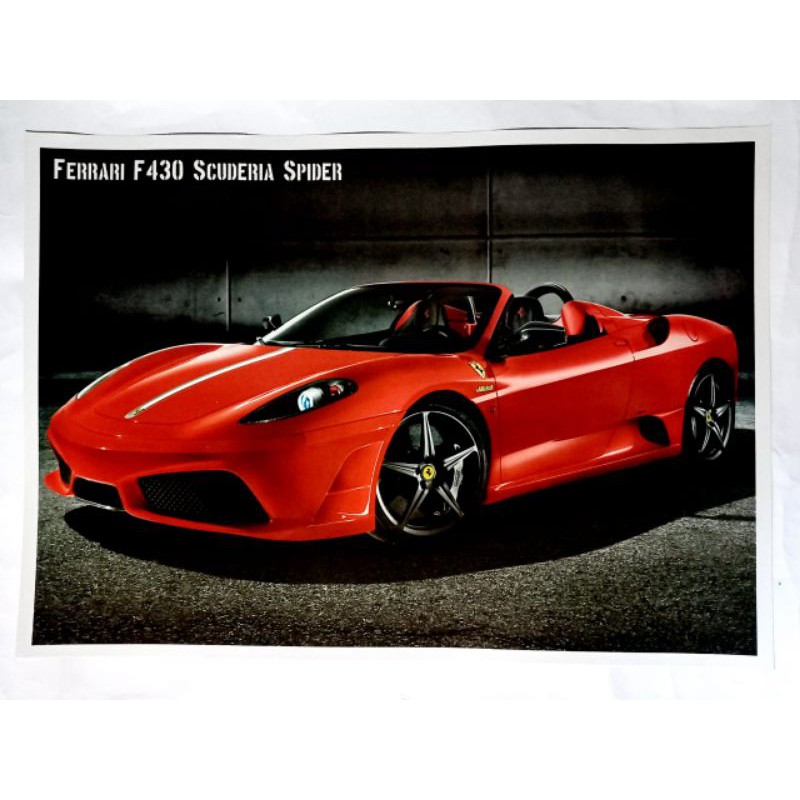Jual POSTER MOBIL UKURAN BESAR 70X50 CM | Shopee Indonesia