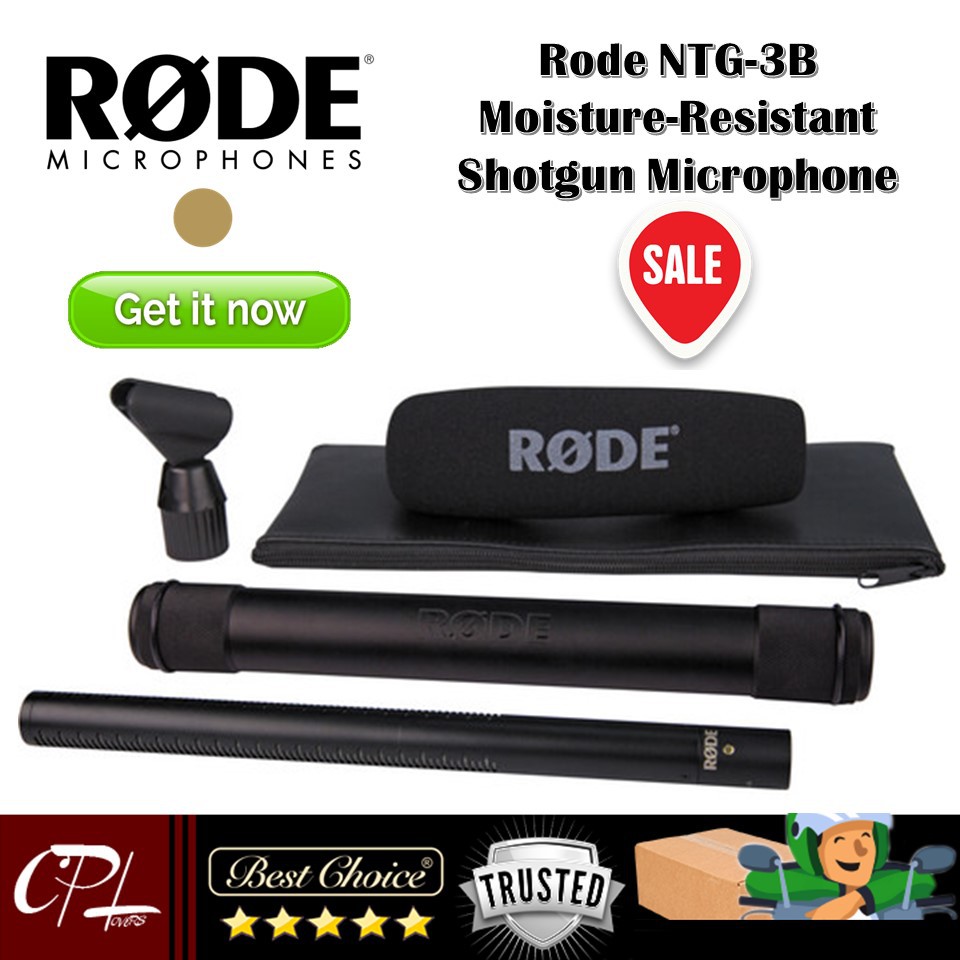 Jual Rode NTG3B NTG-3B Moisture-Resistant Shotgun Microphone | Shopee ...