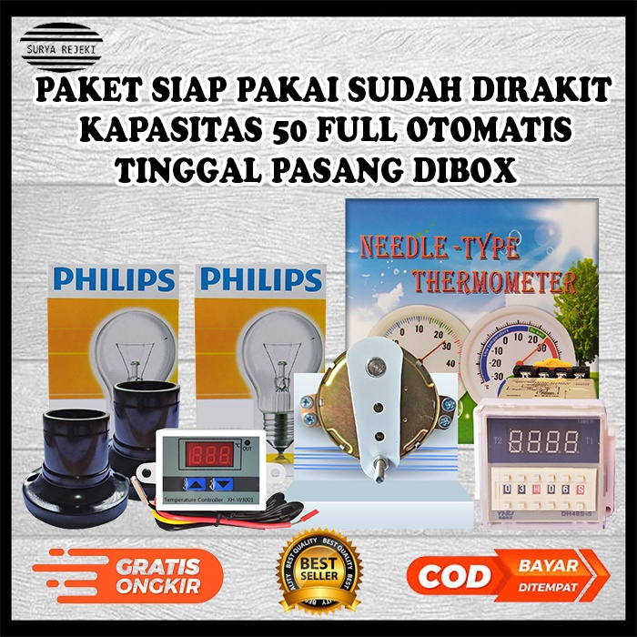 Jual paket komponen mesin penetas telur otomatis / mesin tetas telur ...