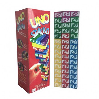 Jual [ COD ] Mainan Uno Stacko Mainan Uno Blok Dan Kartu Uno | Shopee ...