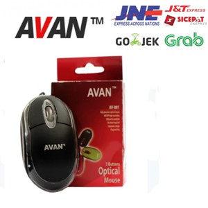 Jual Mouse Avan Standar USB LED | Shopee Indonesia