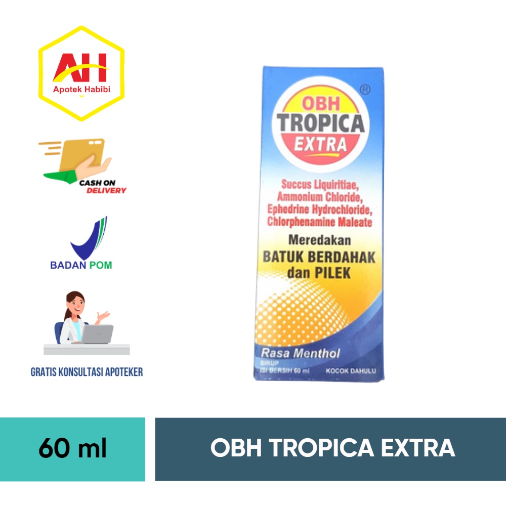 Jual OBH TROPICA TROPIKA EXTRA EKTRA ANAK ANAK EXPECTORANT PLUS ANAK ...